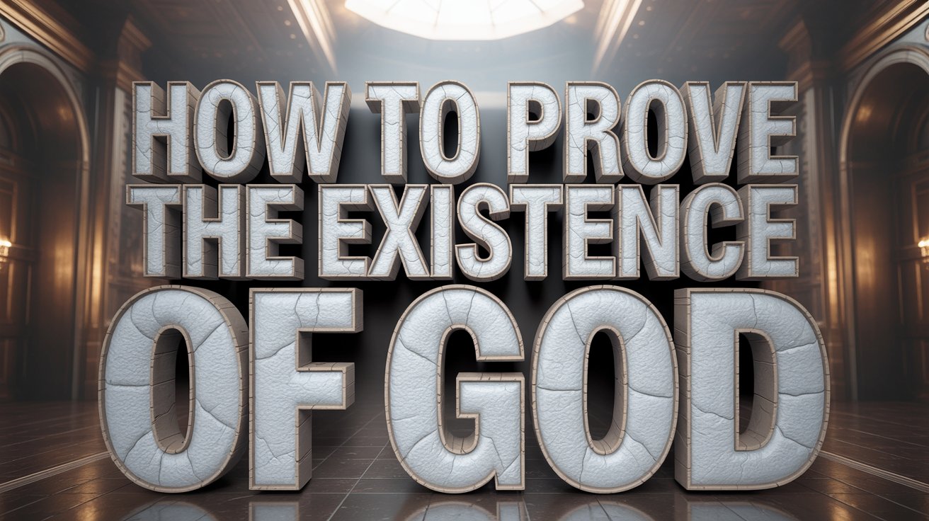 How to Prove the Existence of God: Bible Study