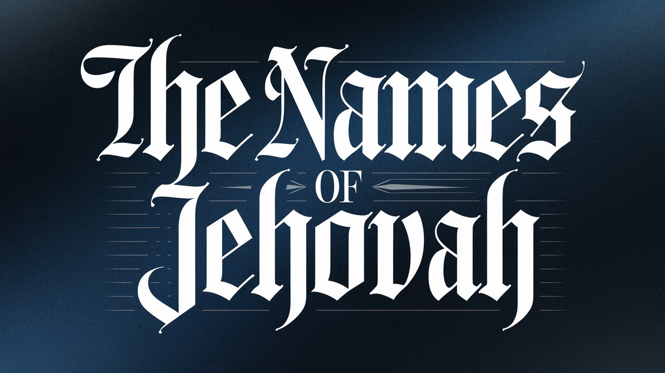 Names of Jehovah: A Complete Bible Study