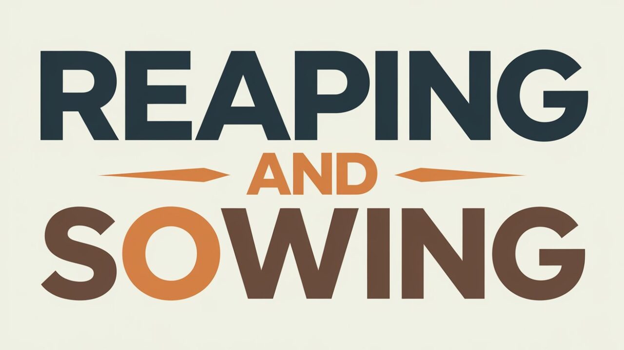 Reaping and Sowing: Biblical Principles for Life's Harvest