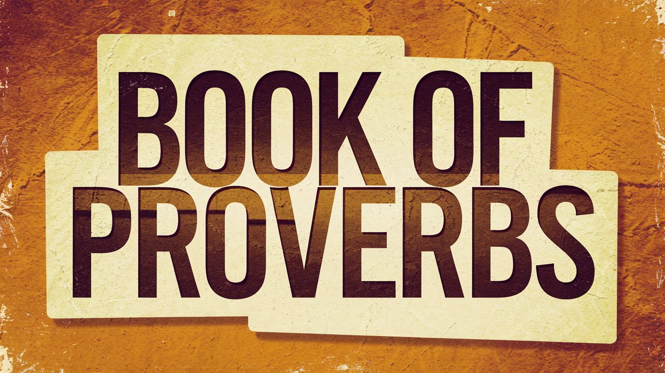 The Book of Proverbs: A Complete Bible Study