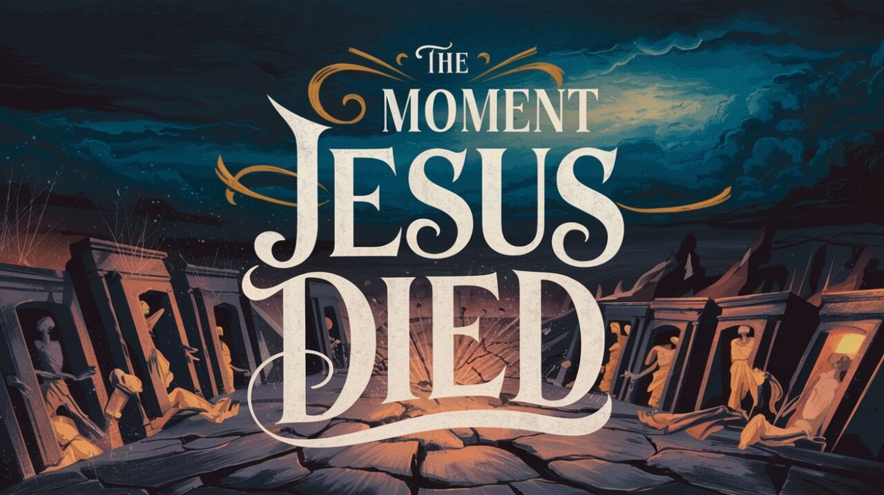 When Jesus Died: A Study on the Moment of His Death