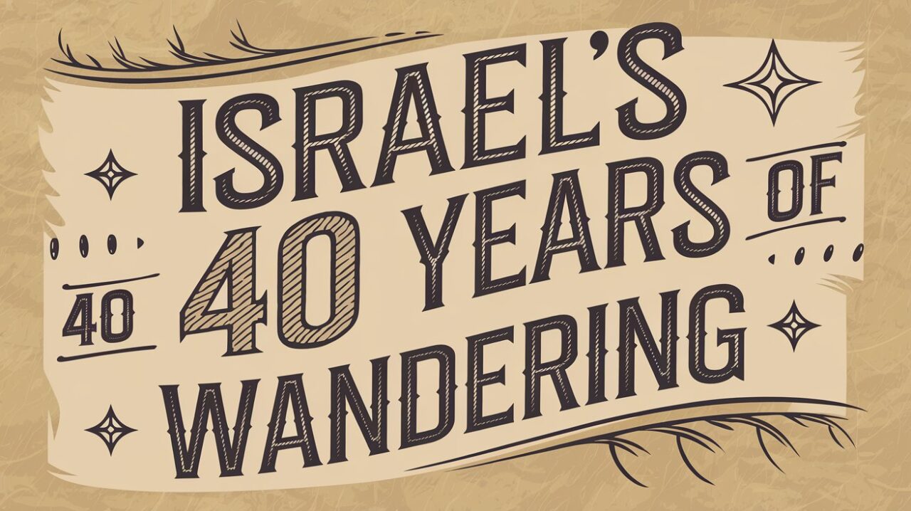 Israel's 40 Years of Wandering: A Study in Disobedience