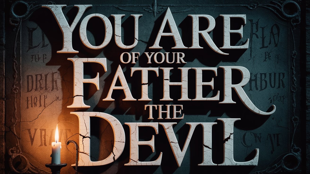 Jesus Says 'You Are of Your Father the Devil': A Bold Rebuke