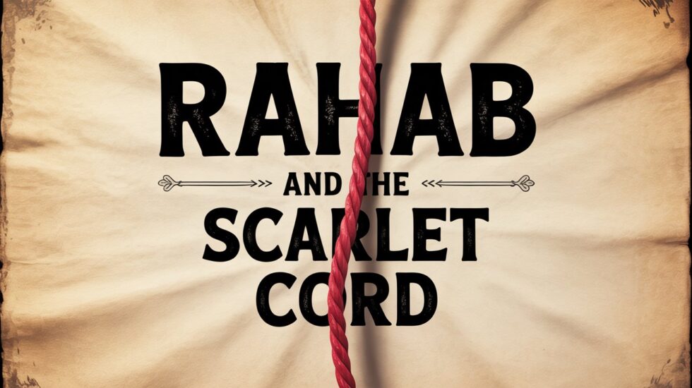 Rahab and the Scarlet Cord: Faith, Rescue & Redemption