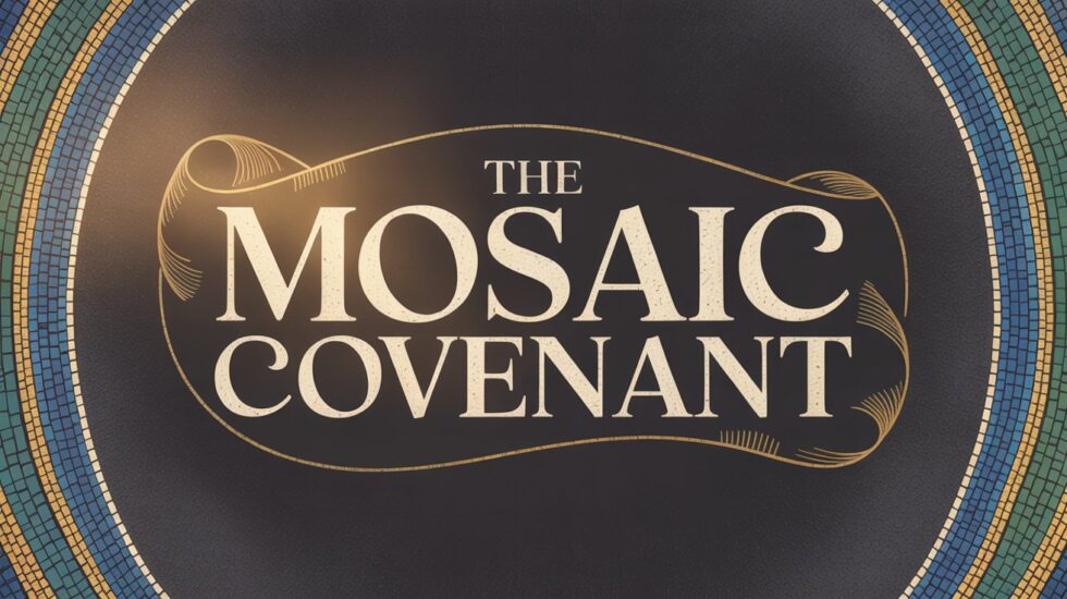 The Mosaic Covenant: Law, Obedience & Relationship