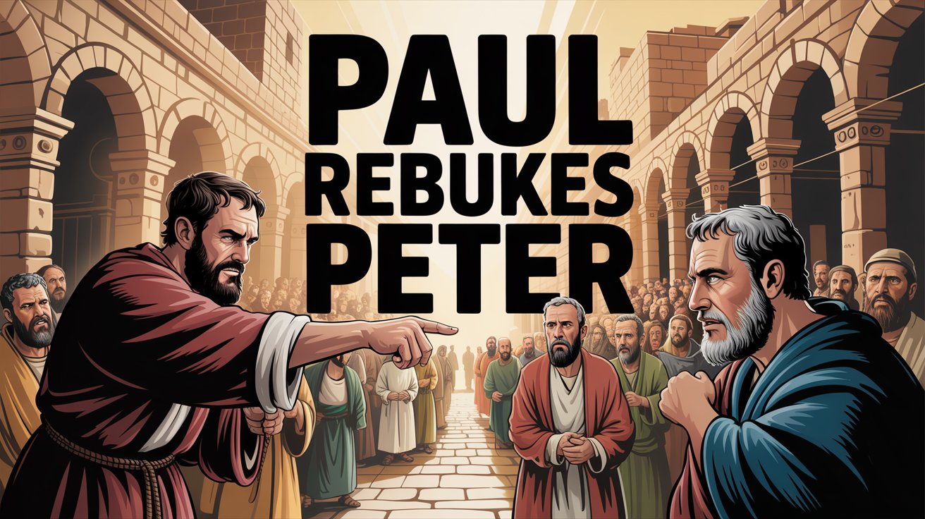Paul Rebukes Peter: A Study in Boldness and Unity
