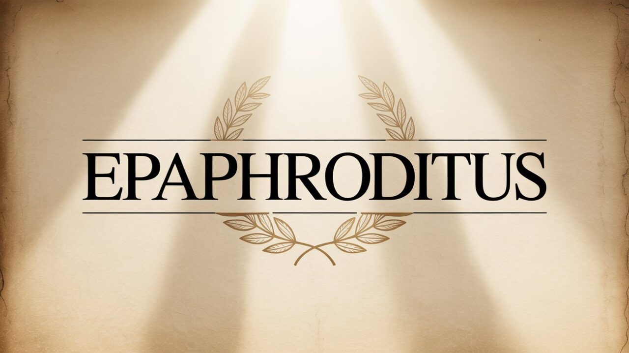 Epaphroditus in the Bible: Brother, Soldier & Servant