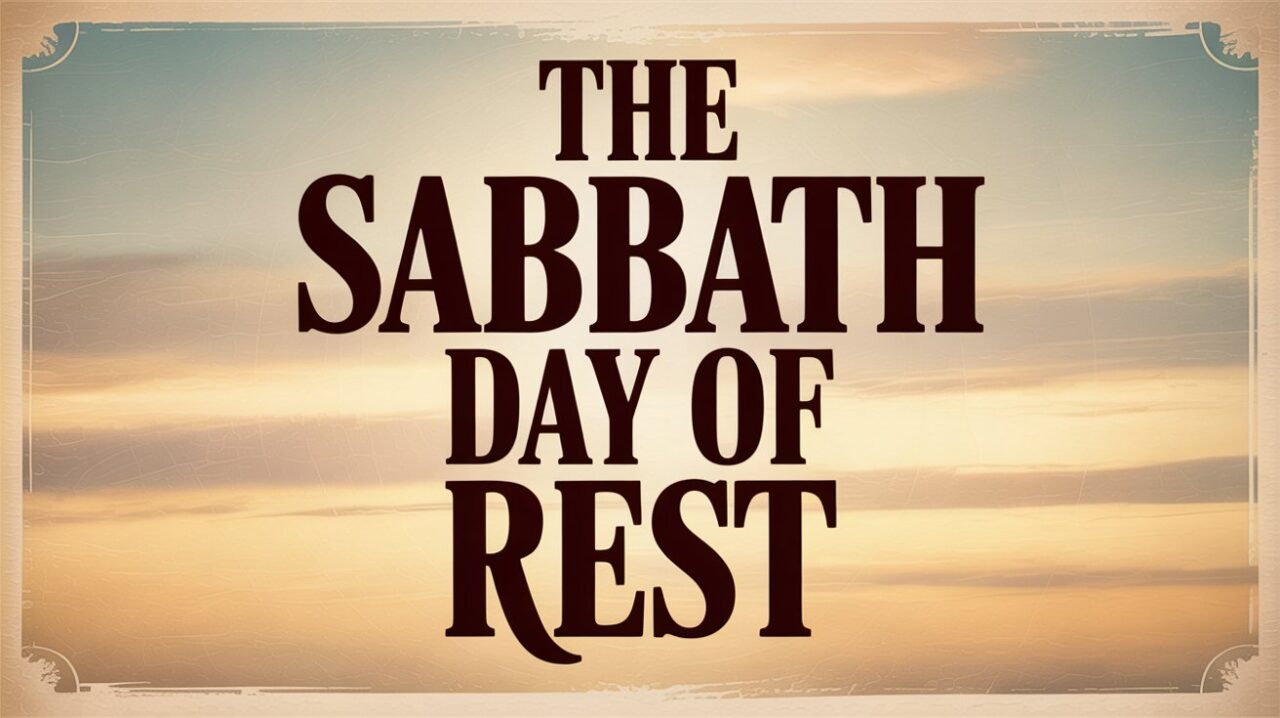 Sabbath Day of Rest: Command, Purpose & Fulfillment
